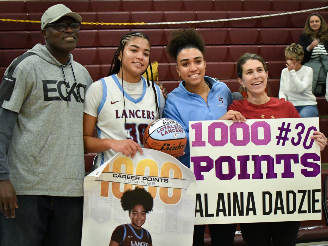 Alaina Dadzie records 1,000th point as Loyalsock girls remain ...